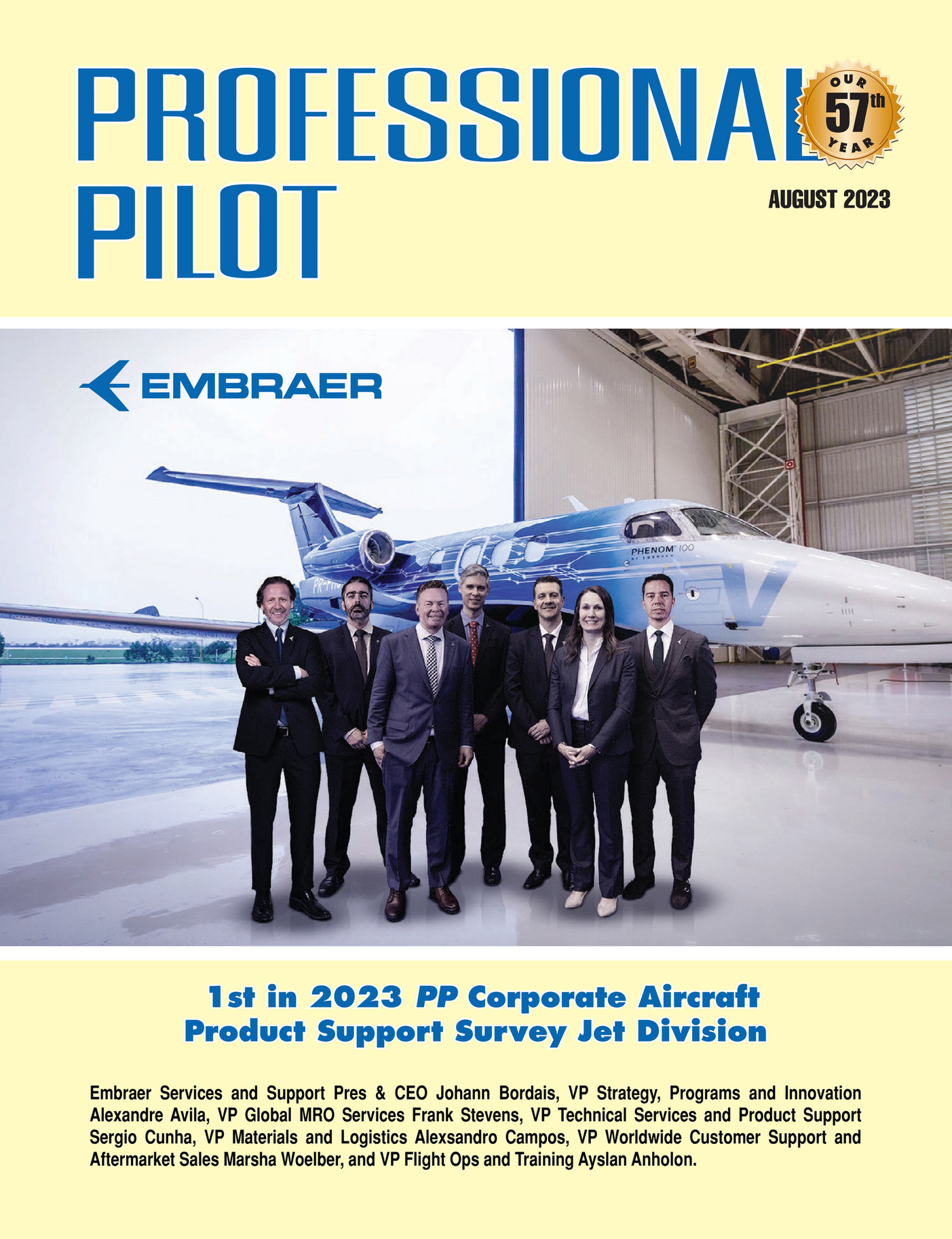 Professional Pilot Magazine August 2023 - Page 2-3