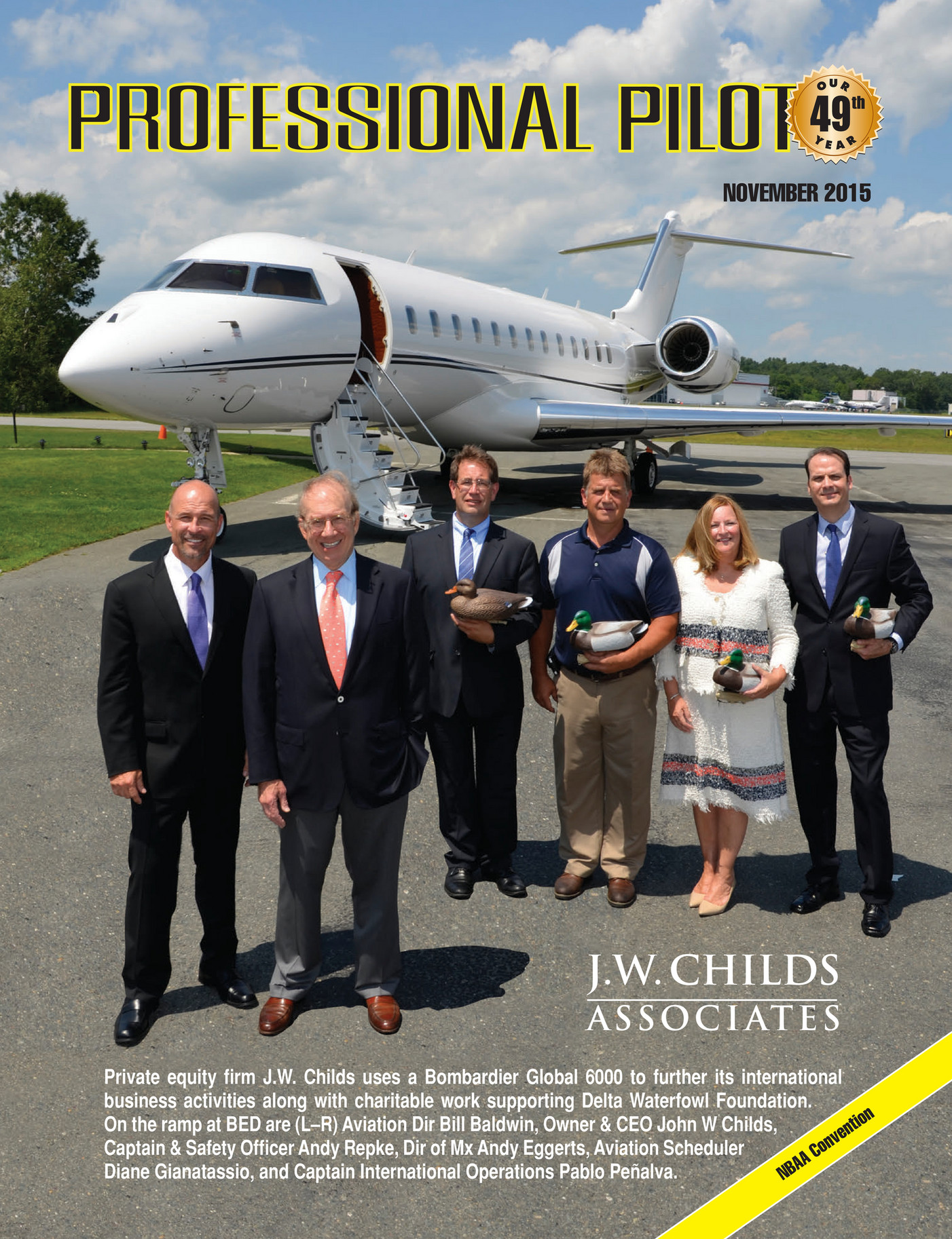 Professional Pilot Magazine November 2015 - Page 1