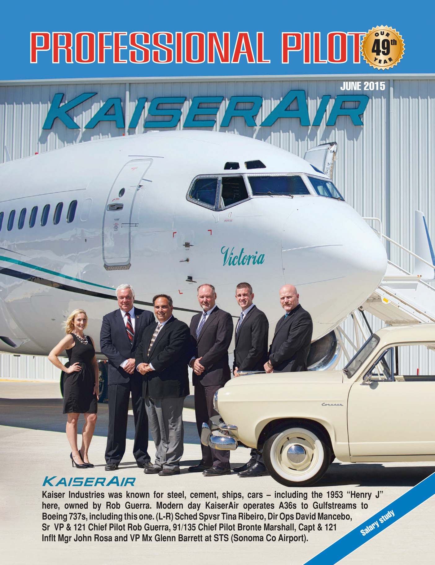 Professional Pilot Magazine June 2015 - Page 1