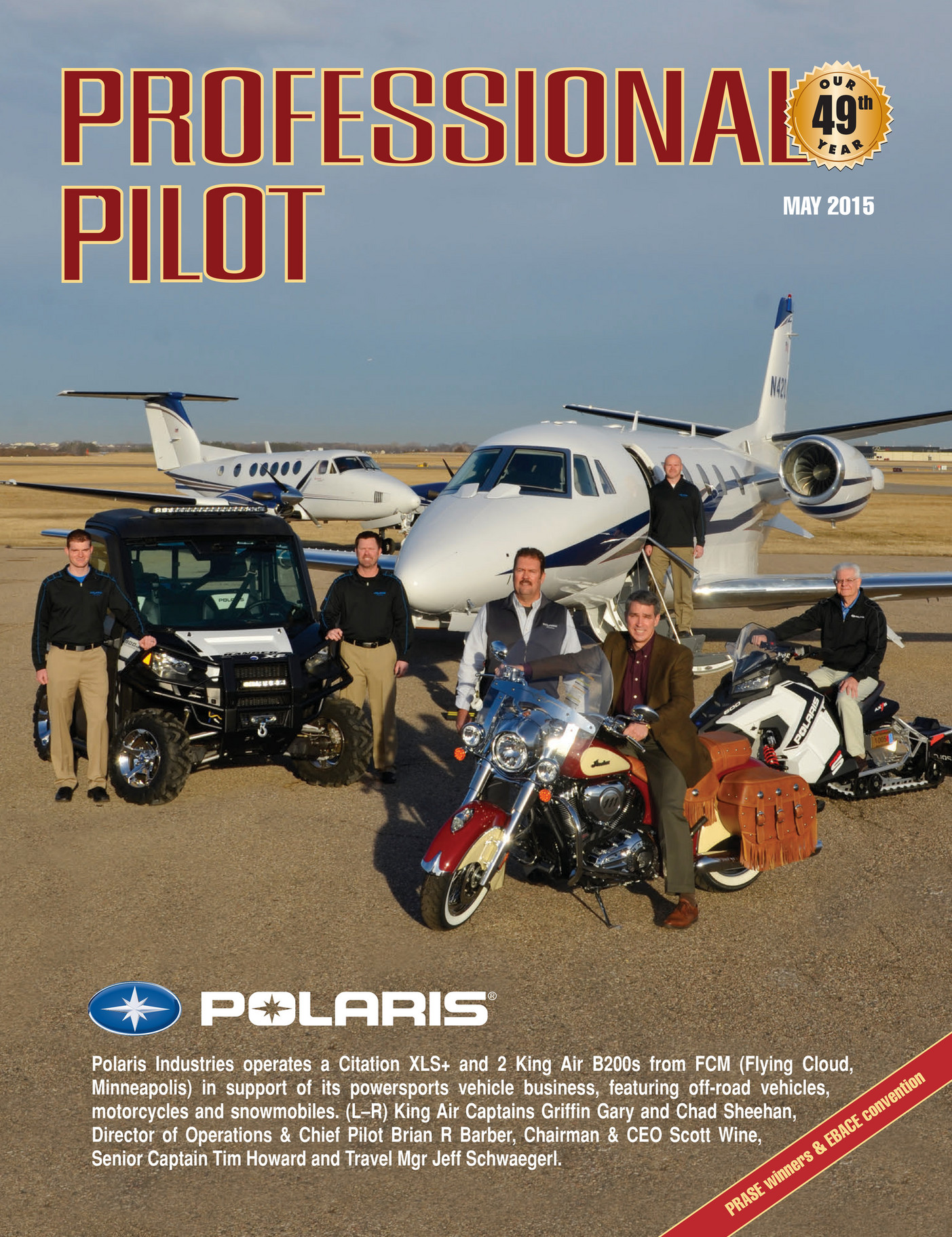 Professional Pilot Magazine May 2015 - Page 1