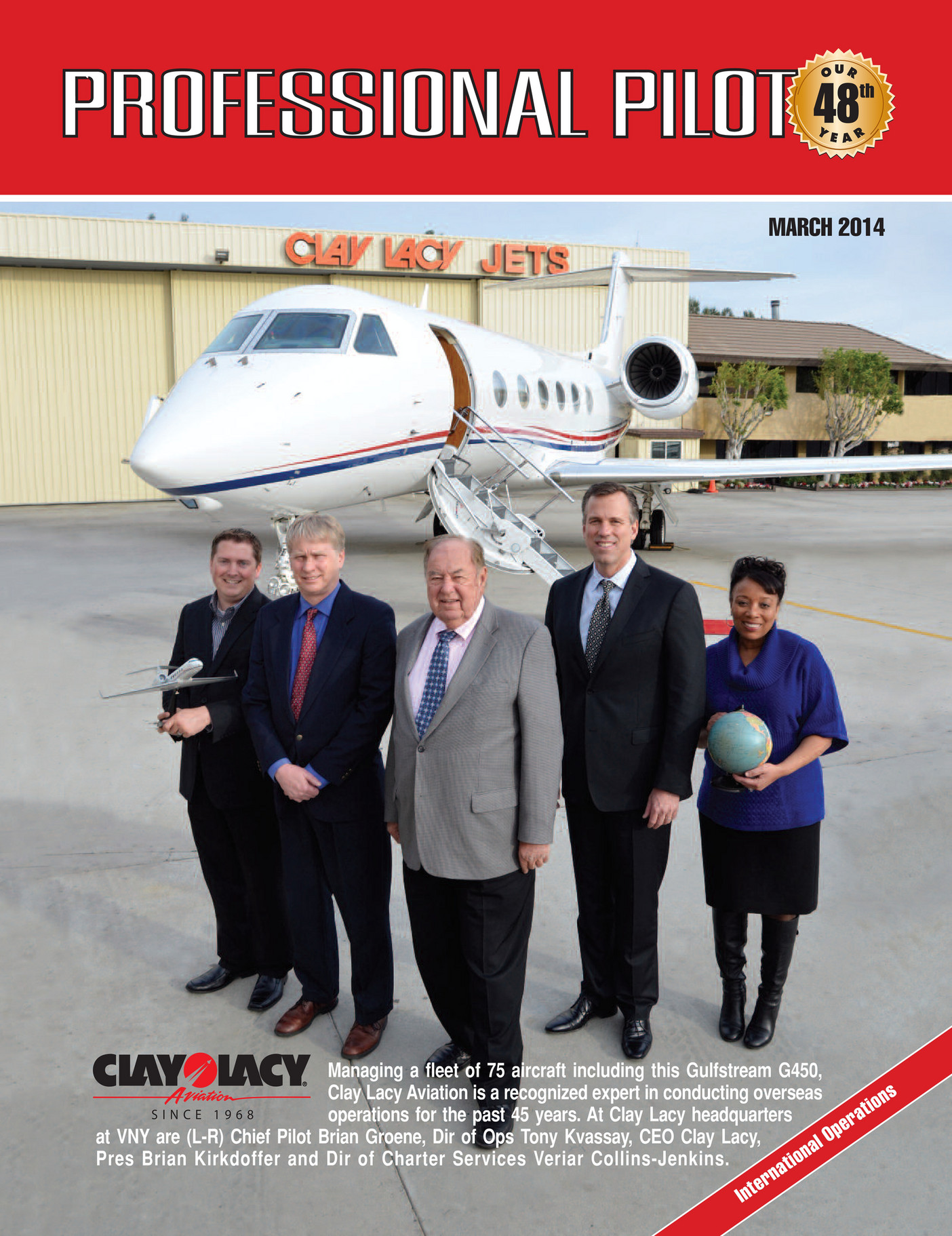 Professional Pilot Magazine March 2014 - Page 1