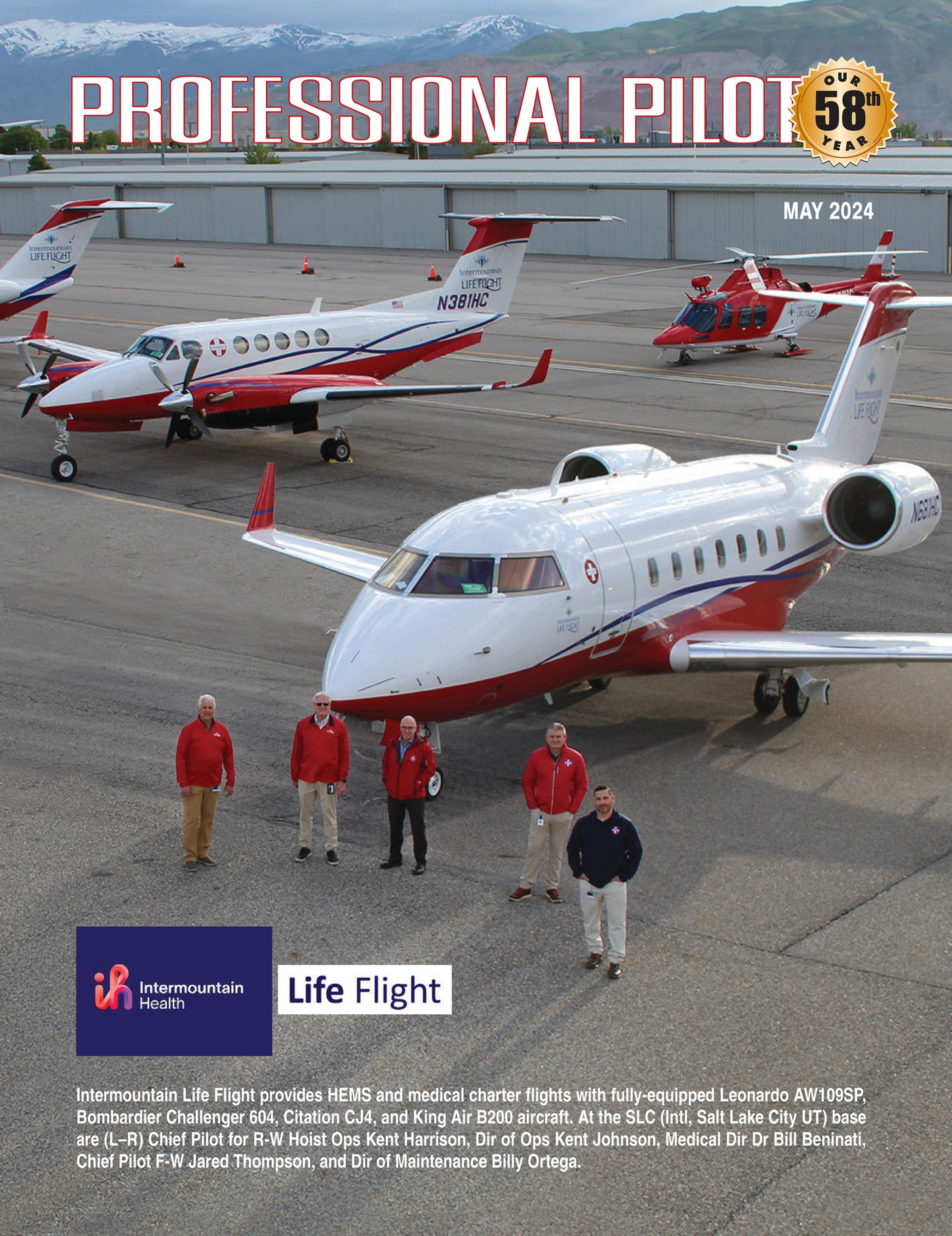 Professional Pilot Magazine May 2024 - Page 2-3