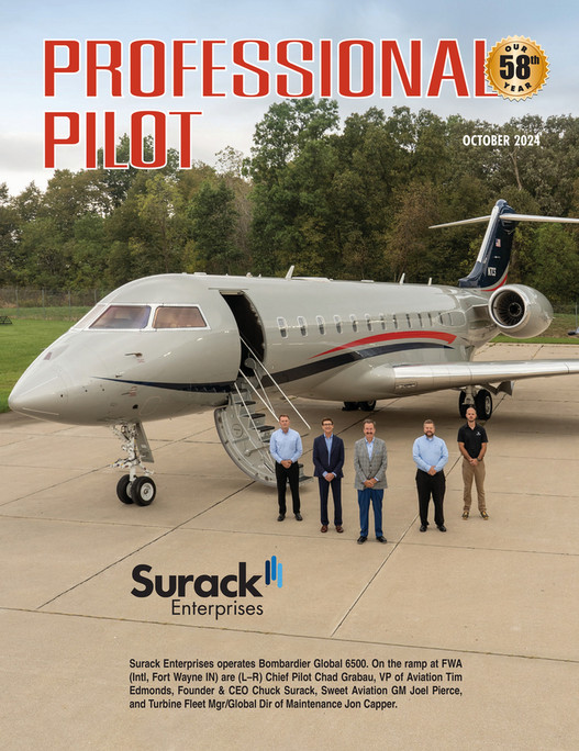 Professional Pilot Magazine October 2024 - Page 1
