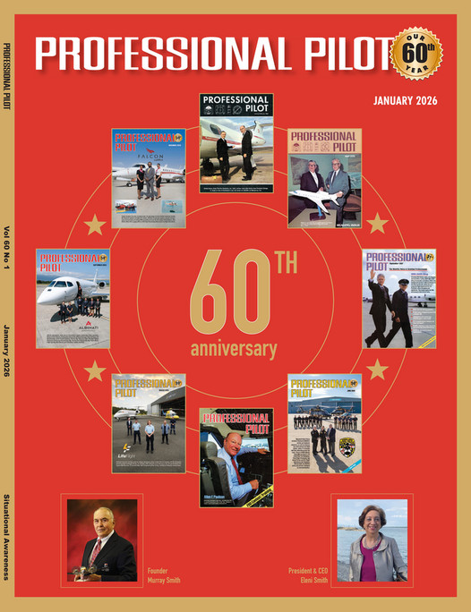 Professional Pilot Magazine January 2026 - Page 1