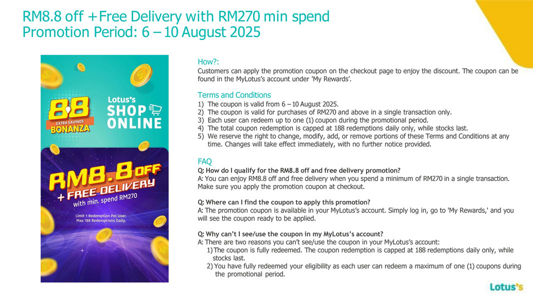 LOTUSS STORES (MALAYSIA) SDN BHD - Comm Pack - LSO 8.8 Promo_MS ...