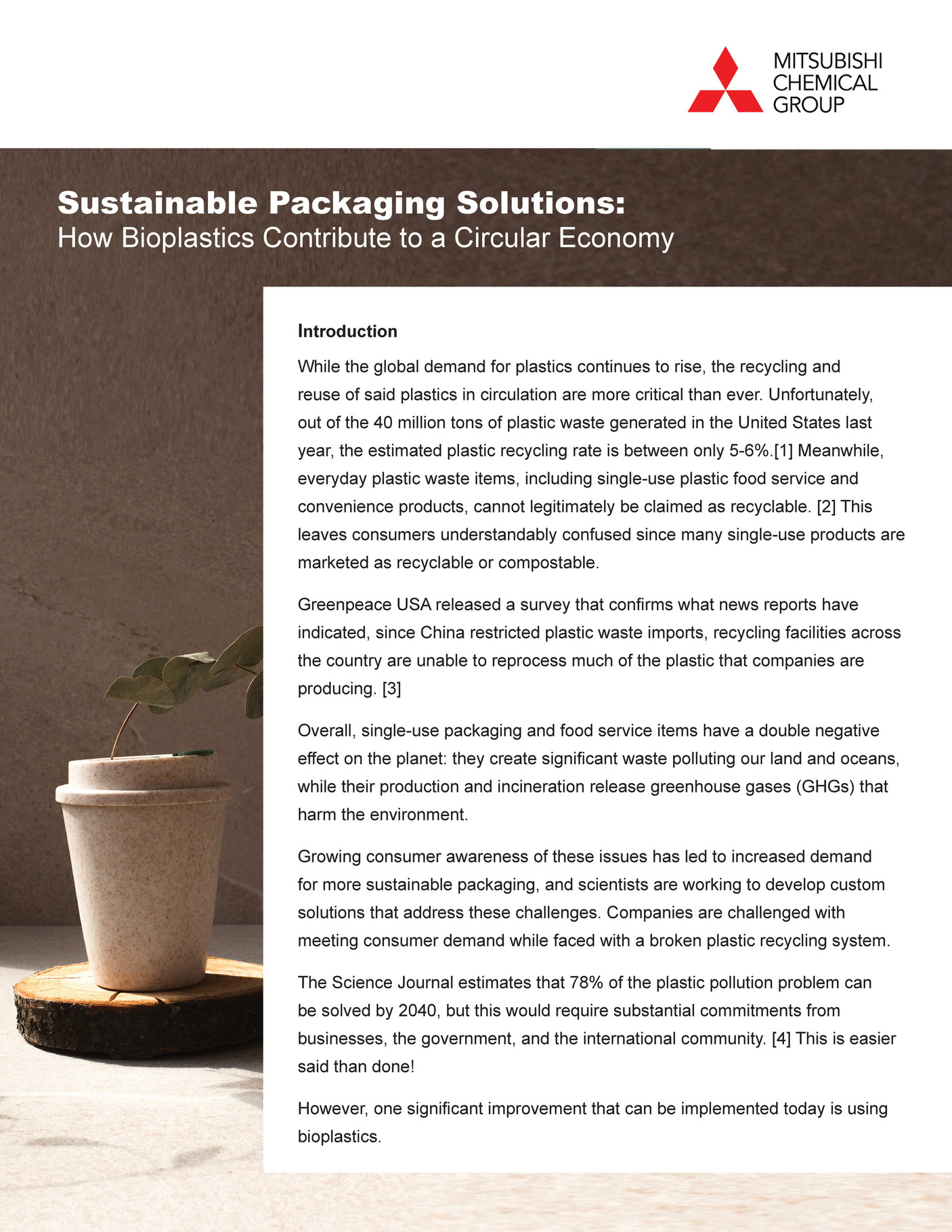 Sustainable Packaging Solutions - Page 1