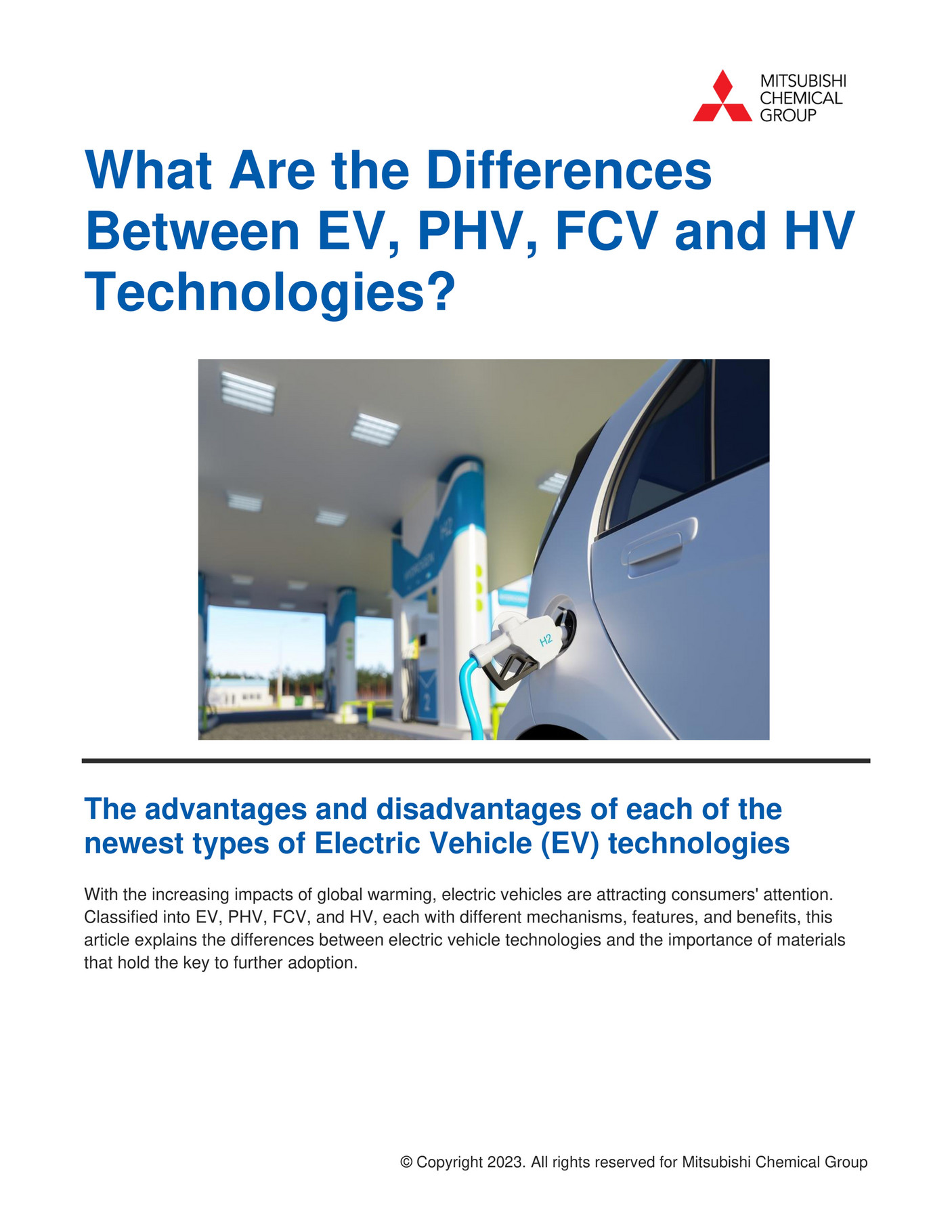 Mitsubishi Chemical America - Electric Vehicle Technology_Eng - Page 2