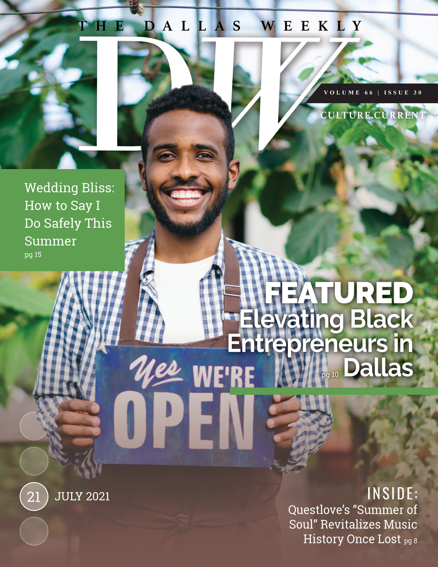 Dallas Weekly - Jul 21 21 | Black Entrepreneurs - Page 1