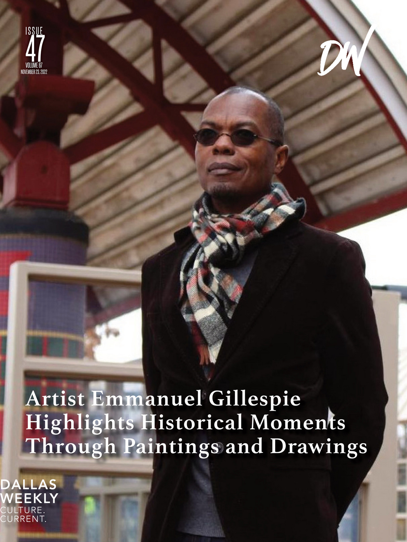 Dallas Weekly - November 23, 2022 | Artist Emmanuel Gillespie ...