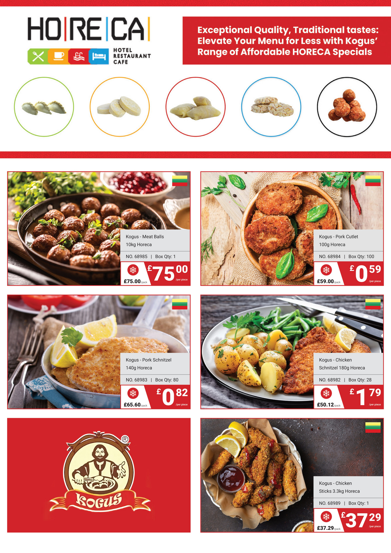 Lituanica - Lituanica - Horeca Sales Flyer 2024 - Page 1