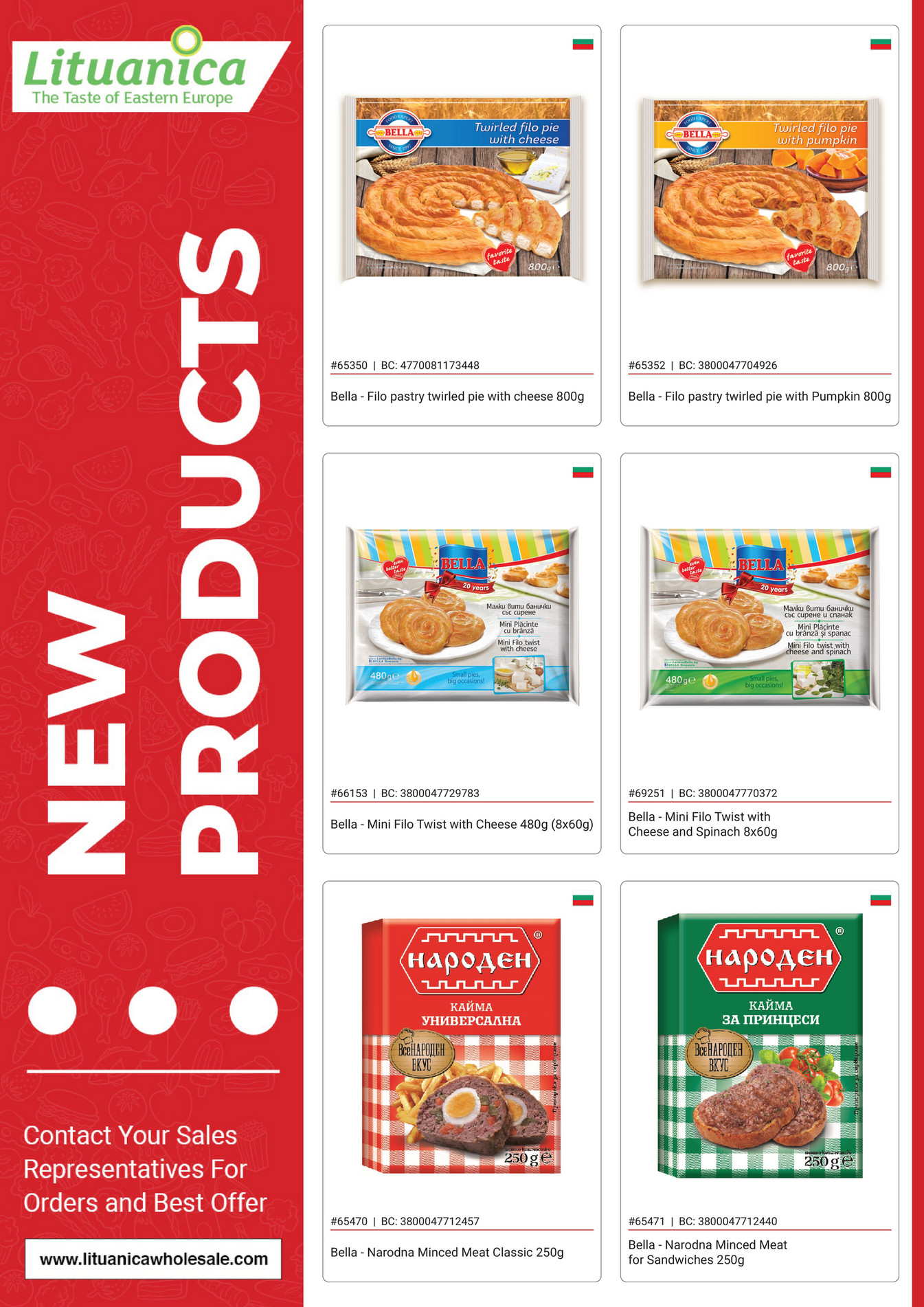Lituanica Lituanica New Products Bella Flyer 2024 Page 1