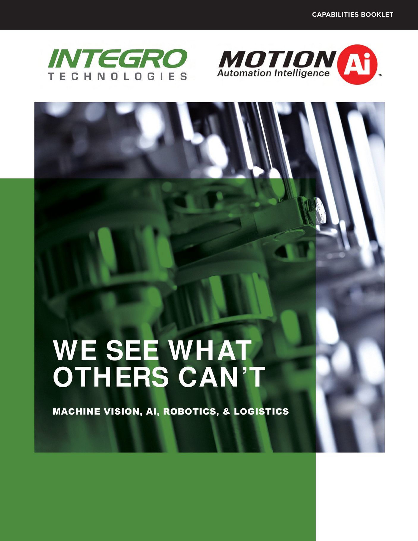 Motion Ai - Integro Technologies Capabilities Booklet - Page 1