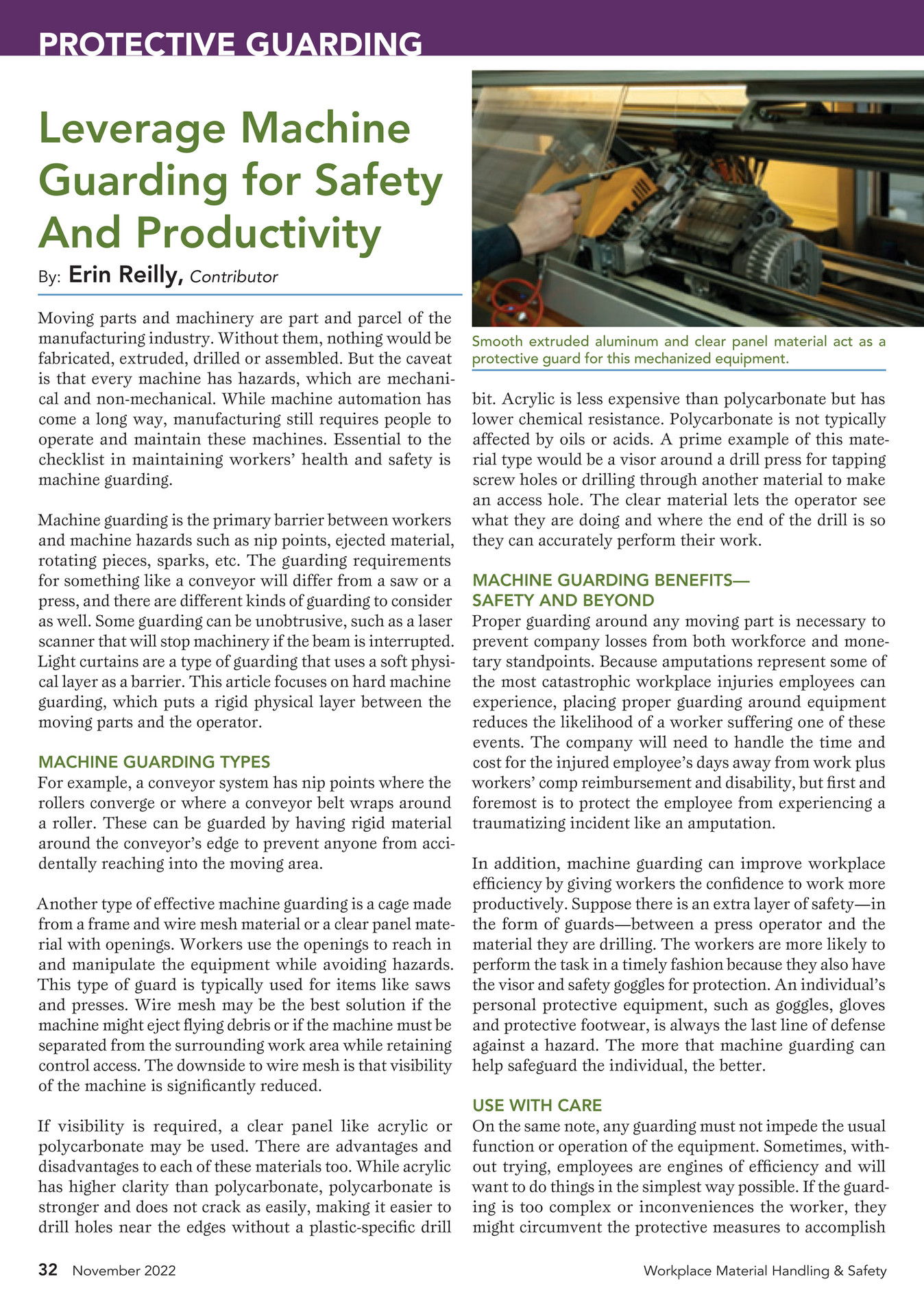 Motion Ai - Leverage Machine Guarding for Safety and Productivity - Page 1 Motion Ai - Leverage Machine Guarding for Safety and Productivity - Page 1