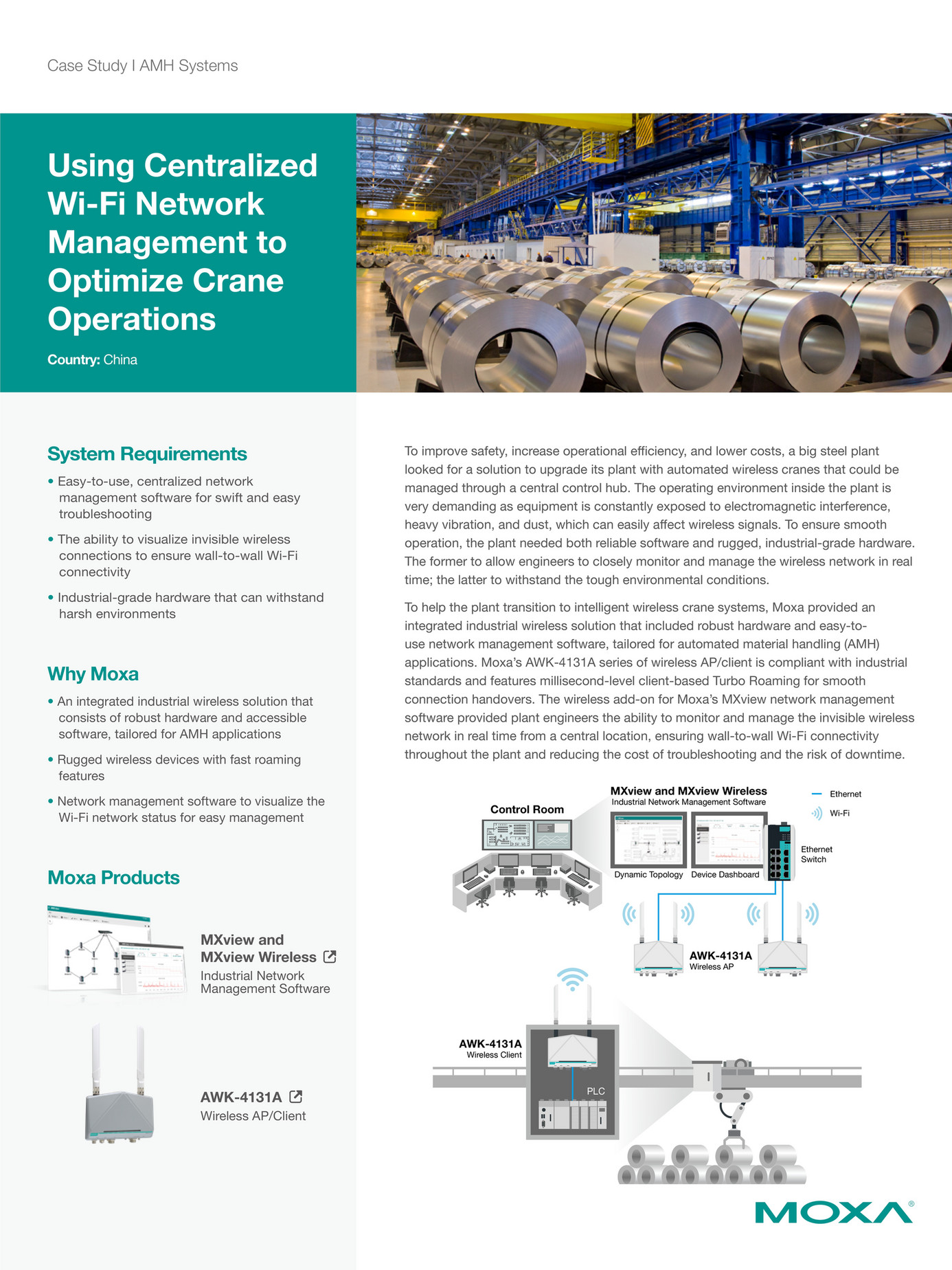Motion Ai - Smart Manufacturing Case Study - Moxa - Page 1