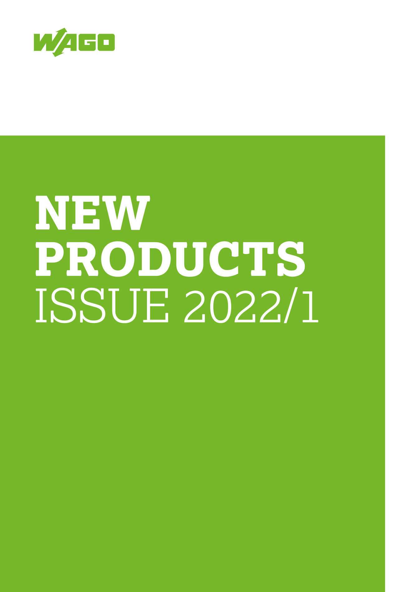 Motion Ai - WAGO New Product Issue 2022 - Page 1