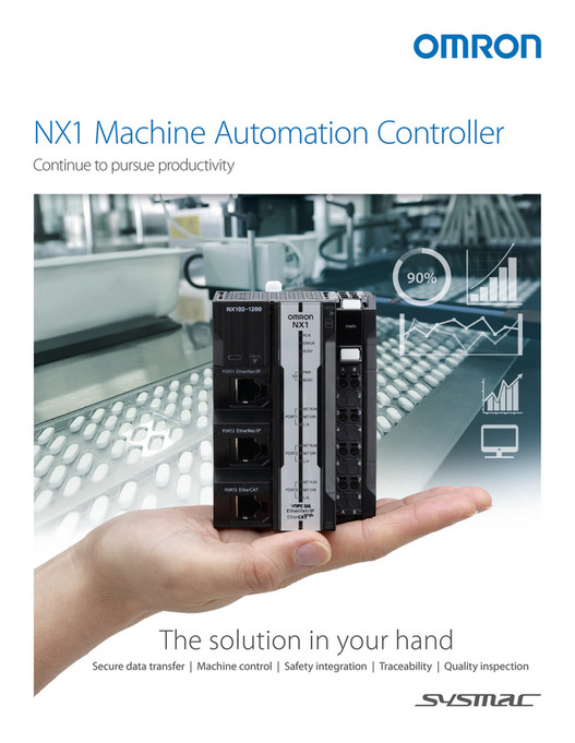 Motion Ai - Omron NX1 Machine Automation Controller Brochure - Page 1