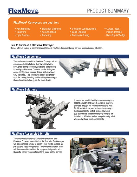 Motion Ai - Dorner FlexMove Brochure - Page 2-3