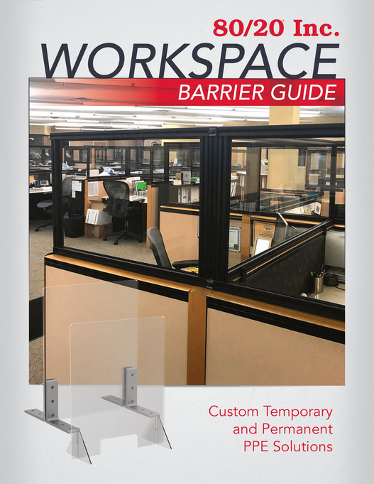 Motion Ai - Workspace Barrier Guide - 80/20 Industrial T-Slot Aluminum ...