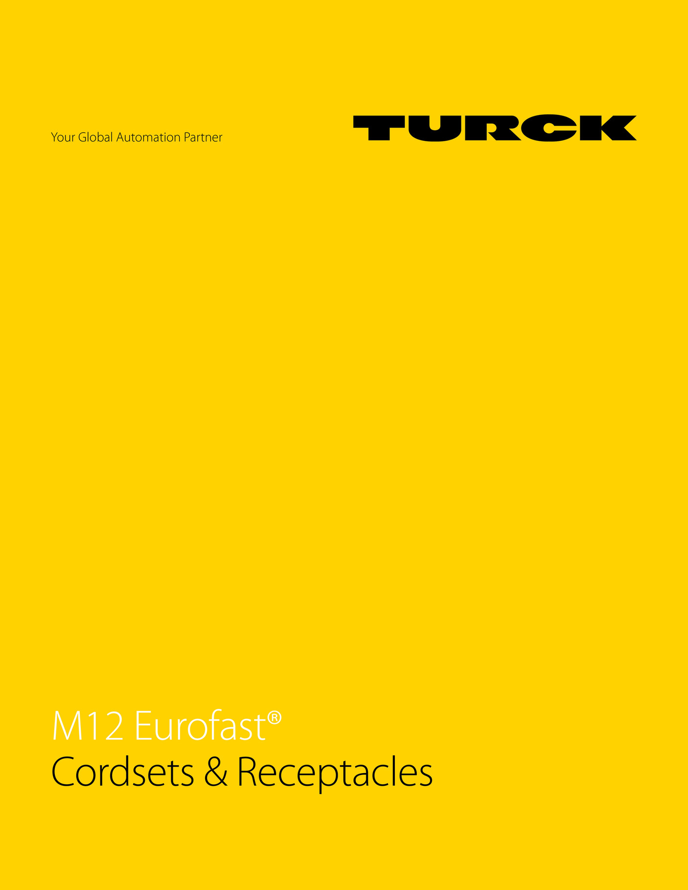 Motion Ai - Turck M12 Eurofast Cordsets and Receptacles - Page 1