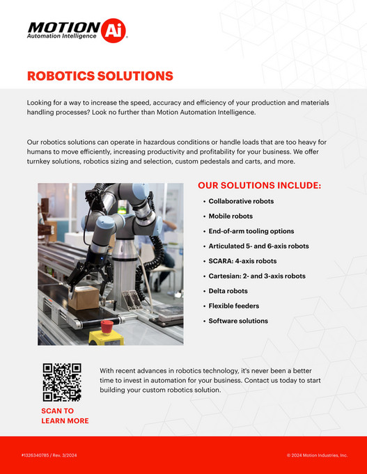 Motion Ai - Motion Ai - Robotics Solutions - Page 1