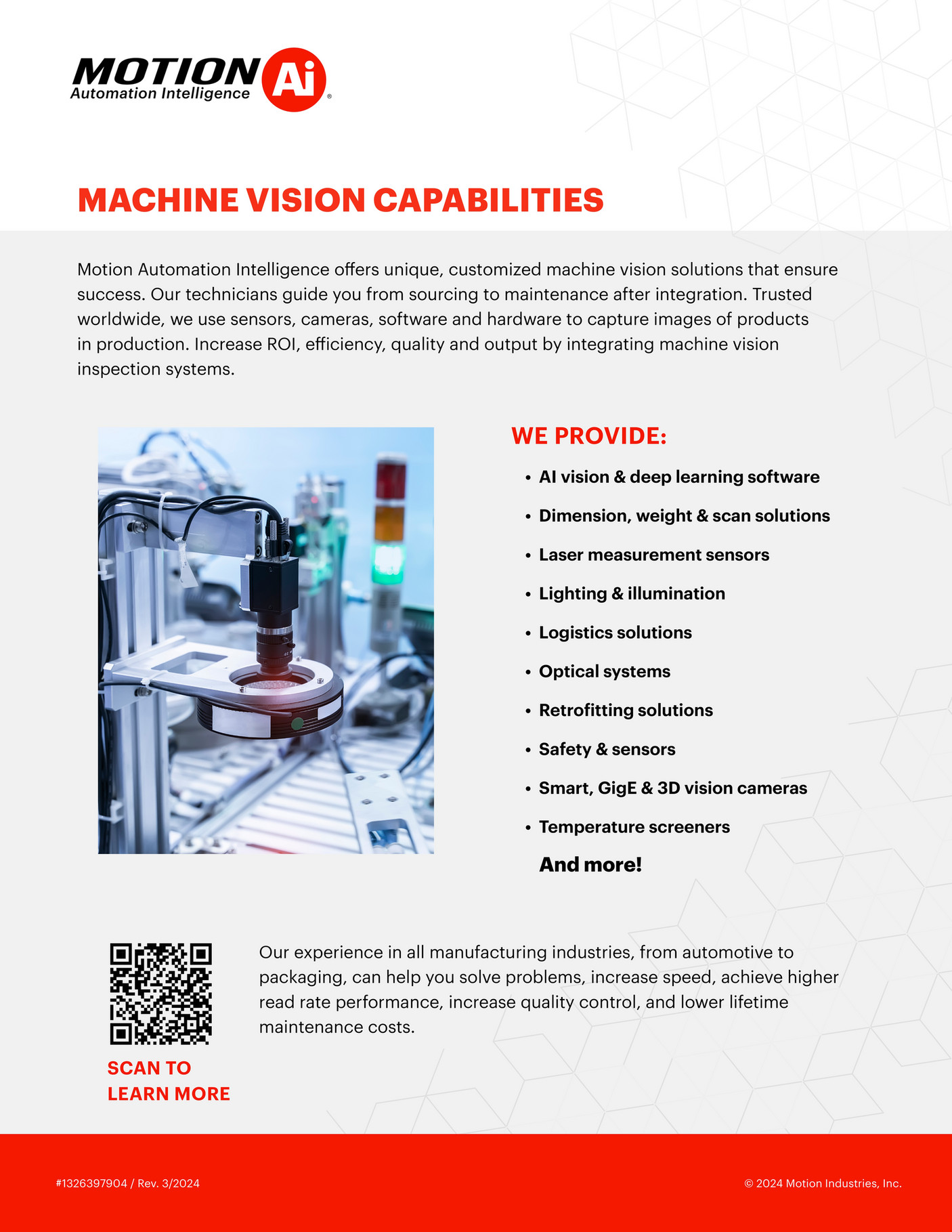 Motion Ai - Motion Ai - Machine Vision - Page 1