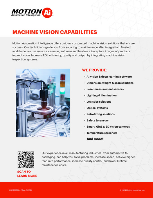 Motion Ai - Motion Ai - Machine Vision - Page 1