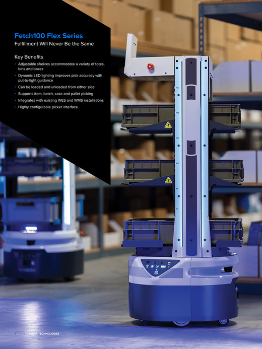 Motion Ai - Autonomous Mobile Robot Portfolio - Zebra Technologies - Page 8-9