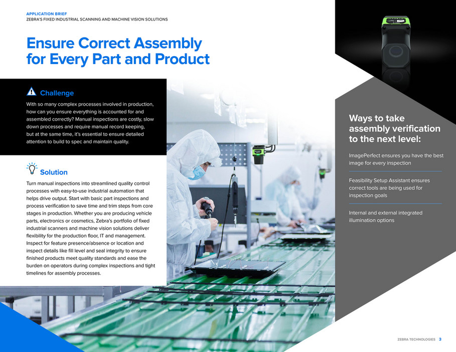 Motion Ai - Zebra Machine Vision Solutions Guide - Page 3