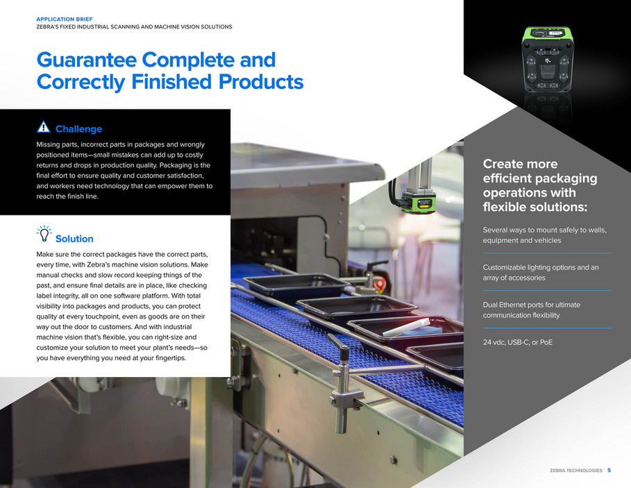 Motion Ai - Zebra Machine Vision Solutions Guide - Page 5