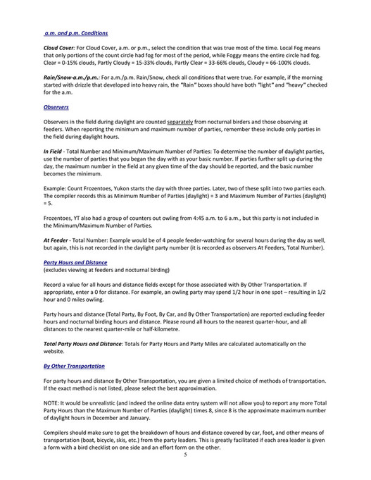 Birds Canada - CBCCompilersManual_2022 - Page 4-5