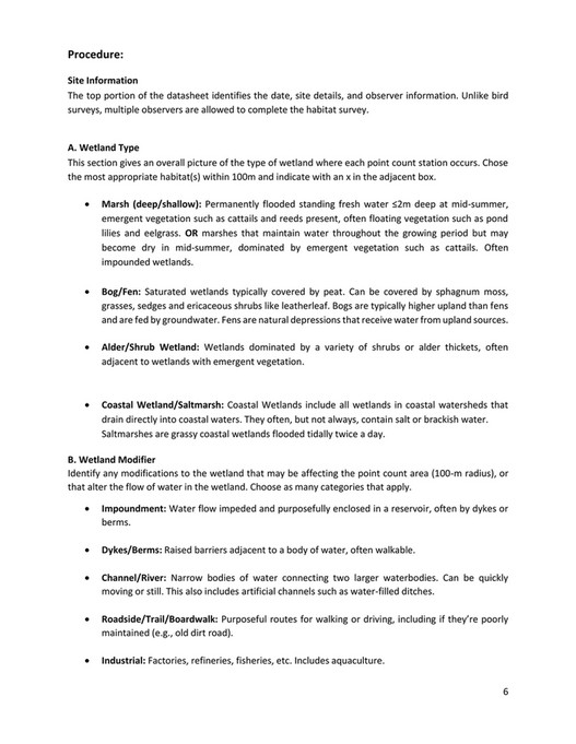 Birds Canada - MMMP_Survey-Protocol_EN - Page 6-7