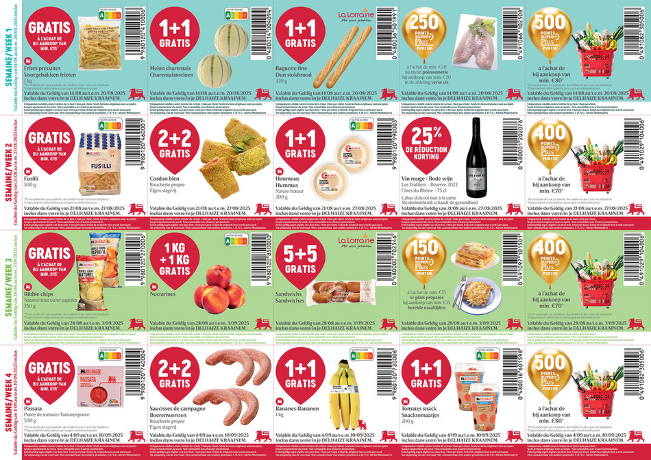 My publications - DIGITAAL DELHAIZE KRAAINEM W34-2025 20 BONNEN LIGGEND ...