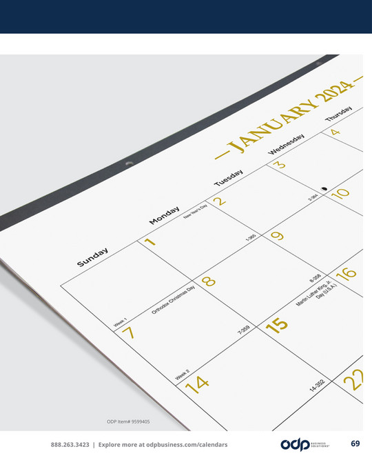 ODP Calendars and Planners - Page 68-69