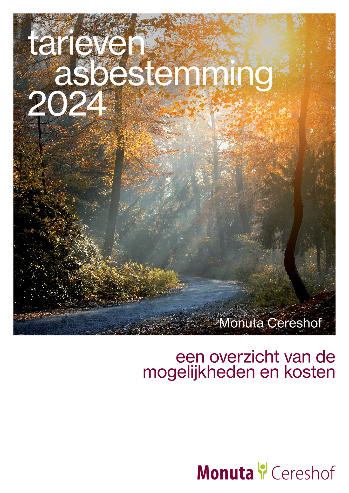 Monuta - Cereshof - Tarieven Asbestemming 2024 - Page 1