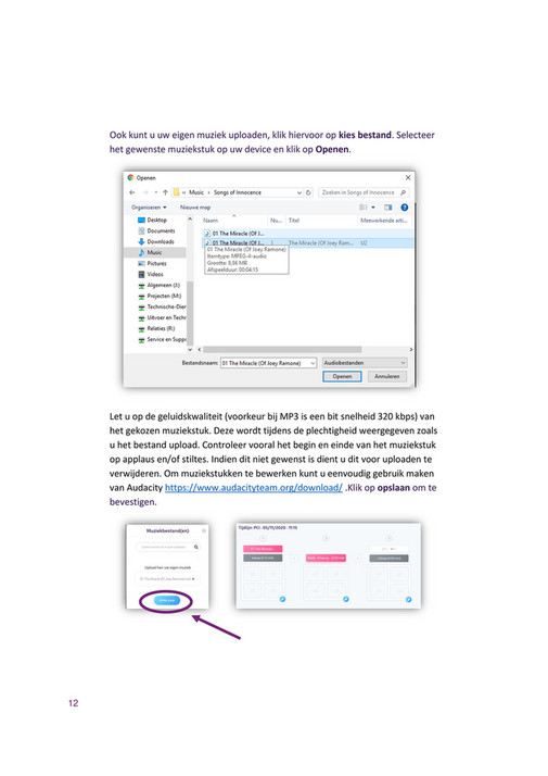 Monuta - Handleiding samenstellen plechtigheid - Page 12-13