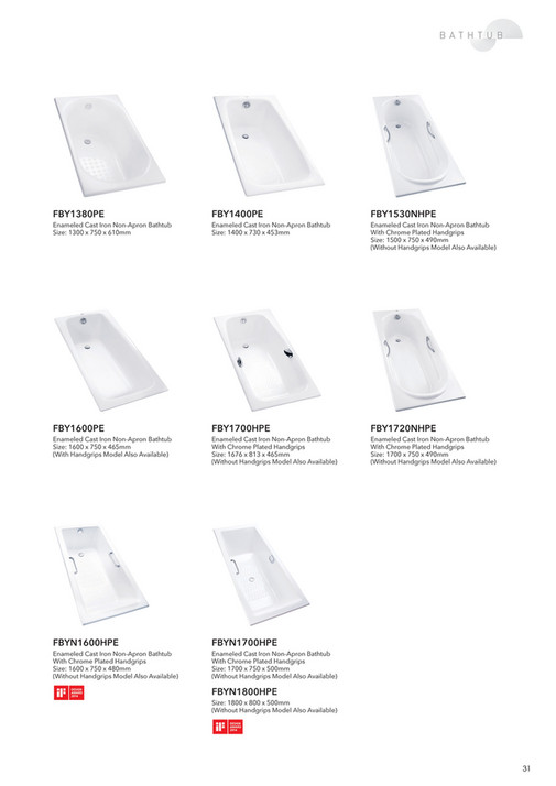 TOTO Catalog - TOTO Sanitary Catalog (T21-1) - Page 32-33