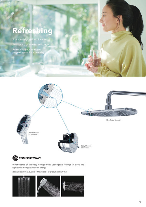 TOTO Catalog - TOTO Fittings Accessories Catalog (T22-0) - Page 38-39