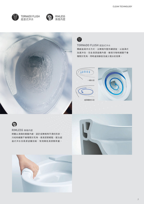 TOTO Catalog - TOTO Neorest & Washlet Catalogue (T23-1) - Video Page 8-9