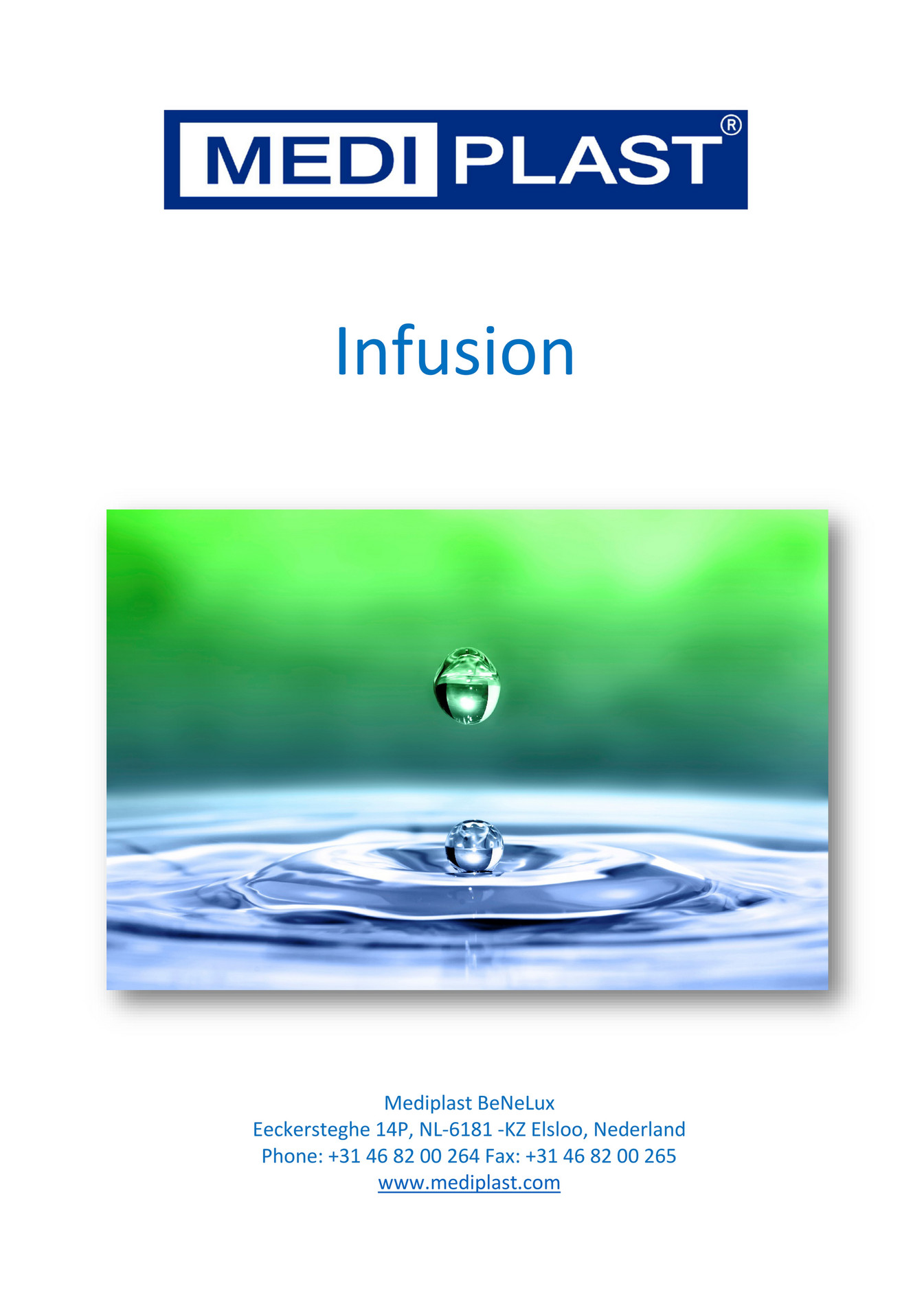 MarkerMedia - Mediplast Infusion - Pagina 1 - Created with Publitas.com