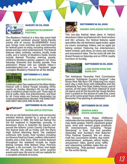 Ohio Festivals and Events e-Magazine - Page 12-13