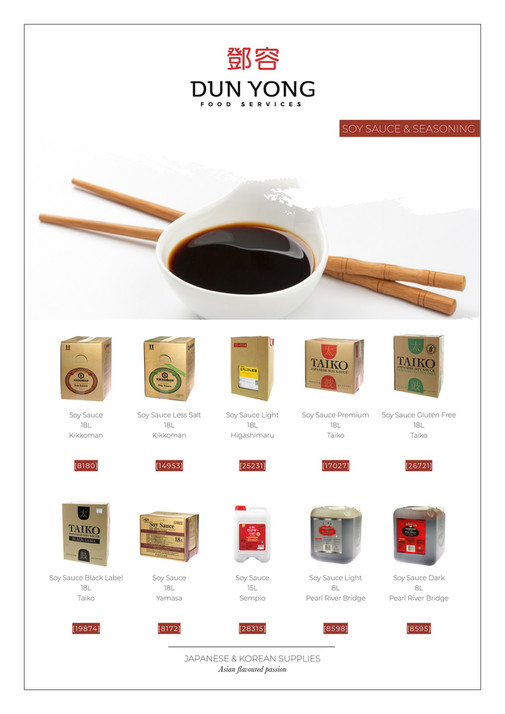 Dun Yong food services - Dun Yong catalogus - Page 6-7 Dun Yong food services - Dun Yong catalogus - Page 6-7
