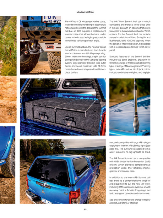 ARB 4x4 Accessories - ARB 4x4 Culture Issue 55 - Page 54-55