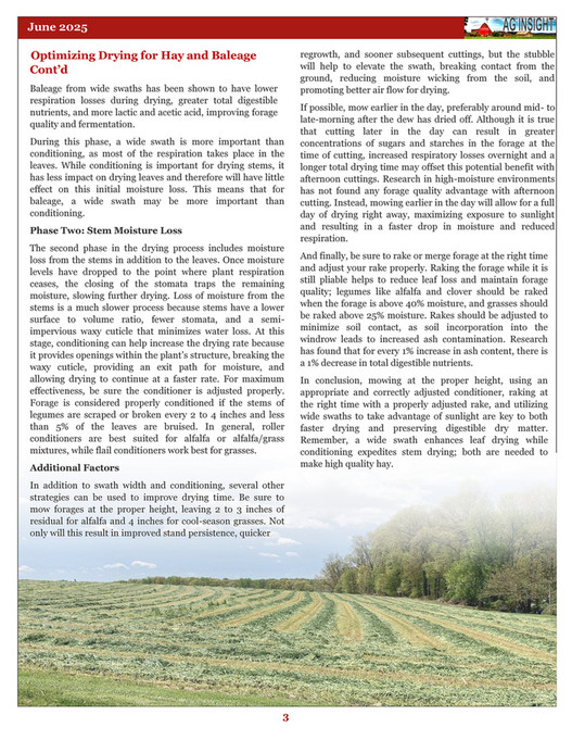 University of Maryland Extension - June 2025 - AG INSIGHT - Page 2-3