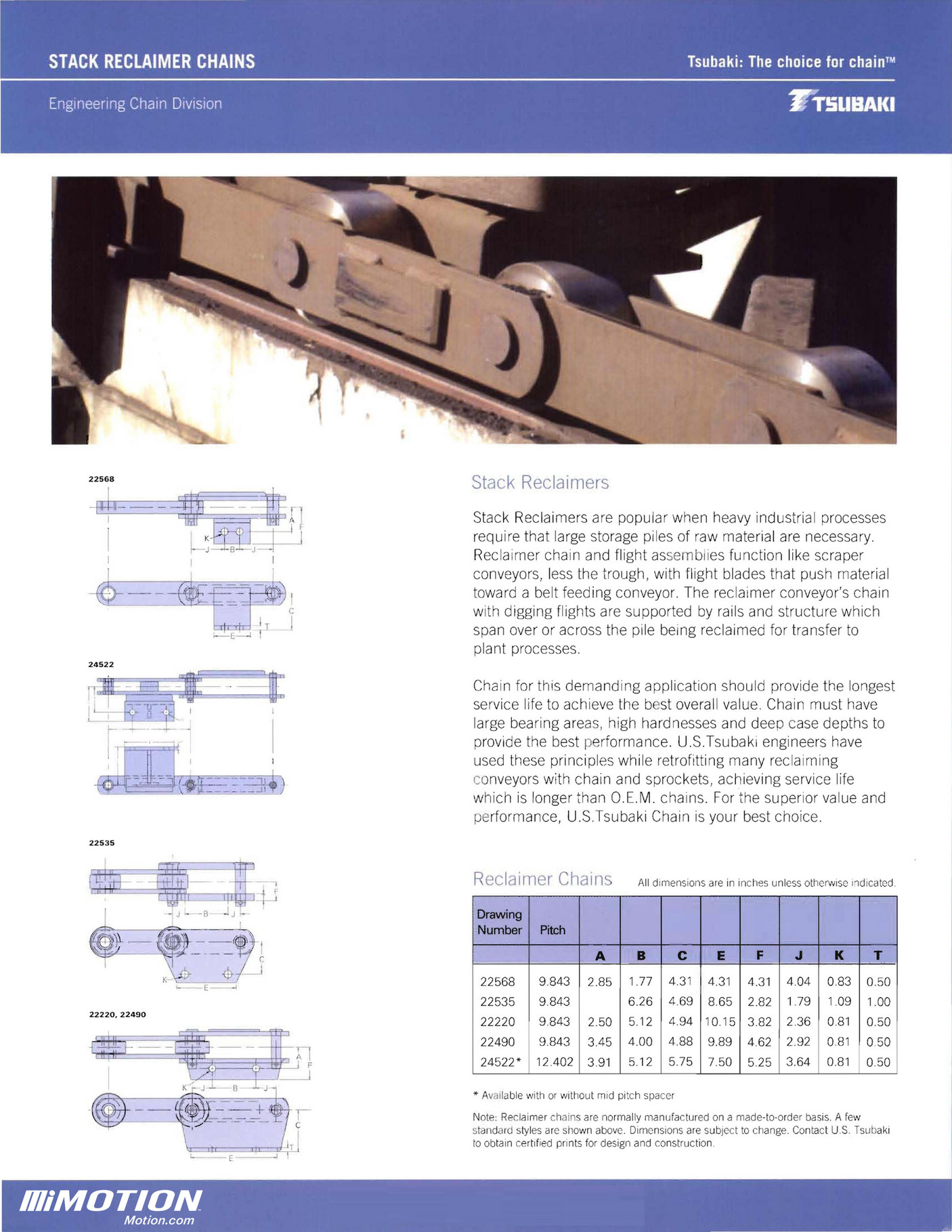 Motion - Tsubaki-Stack-Reclaimer-Chains - Page 1