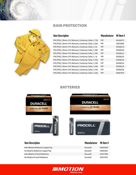 Motion - Hurricane & Tropical Storm Brochure - Page 12-13