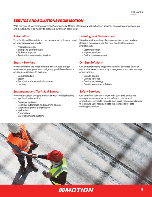 Motion - Motion Product Guide - Page 10-11