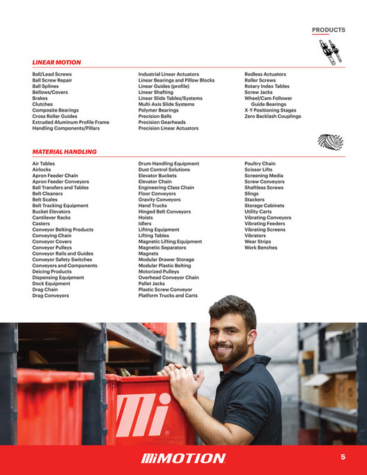 Motion - Motion Product Guide - Page 4-5