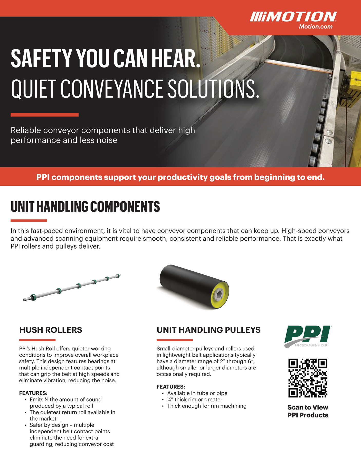 Motion - PPI Unit Handling Components - Page 1