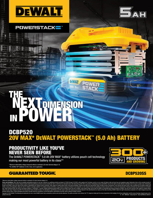 Motion - Motion DEWALT Powerstack Bonus Flyer - Page 2