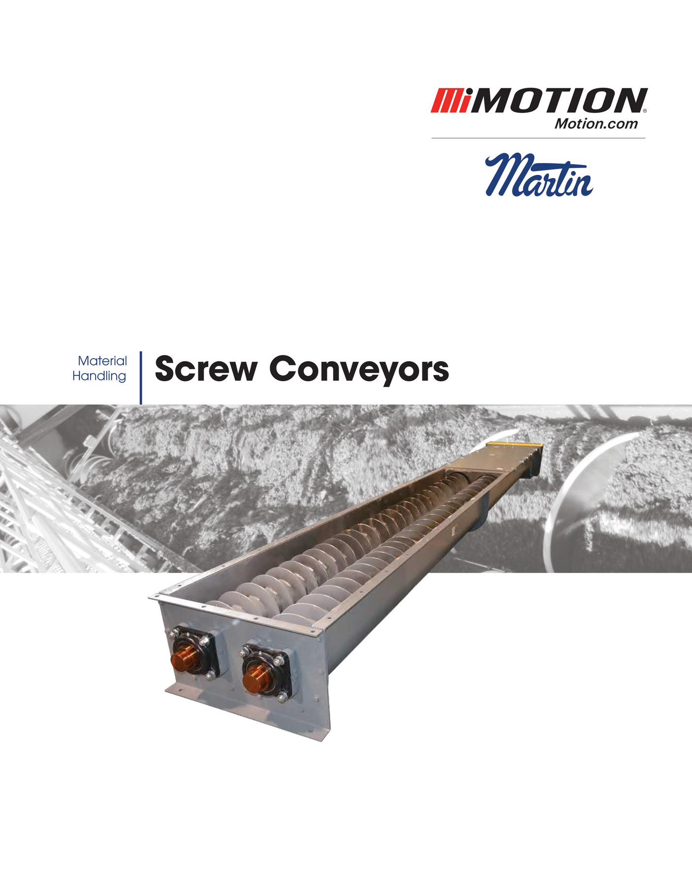 Motion - Screw Conveyor Brochure MHB-SCREW - Page 1